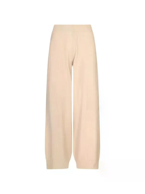 Fabiana Filippi Bead-embellished Wide-leg Trousers - Neutrals