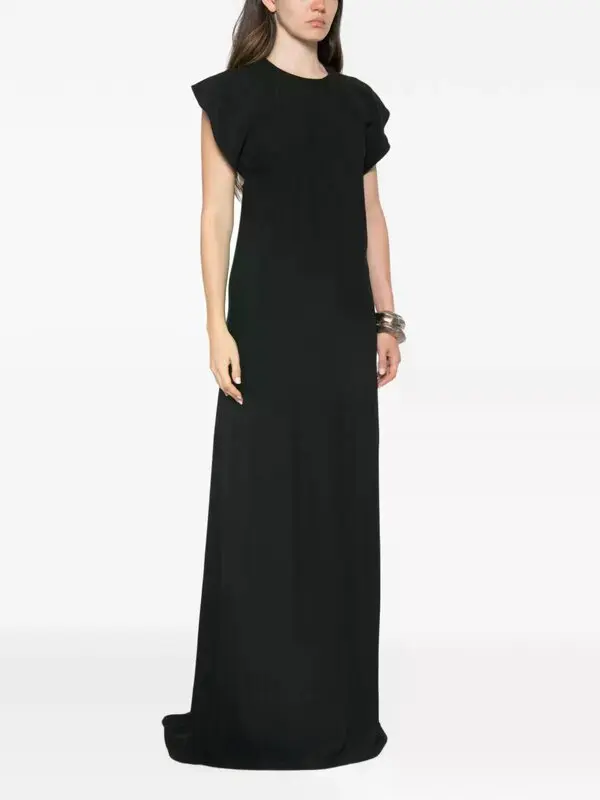 N°21 Open-back Ruffled Maxi Dress