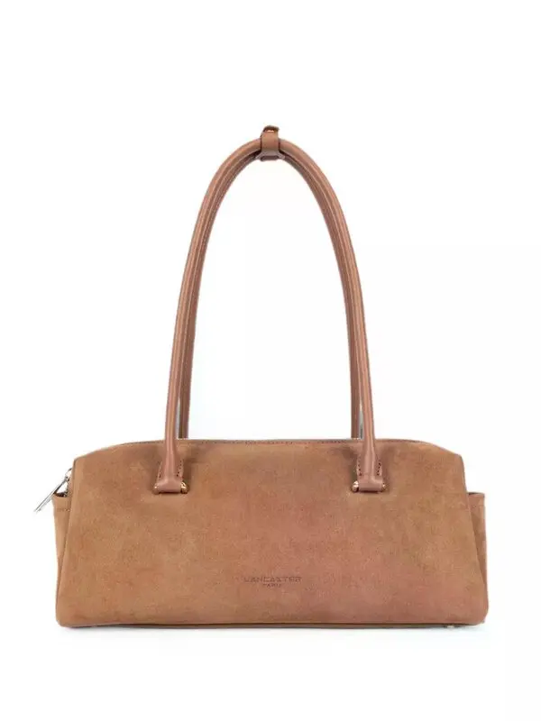 LANCASTER Suede-finish East-west Bag - Brown