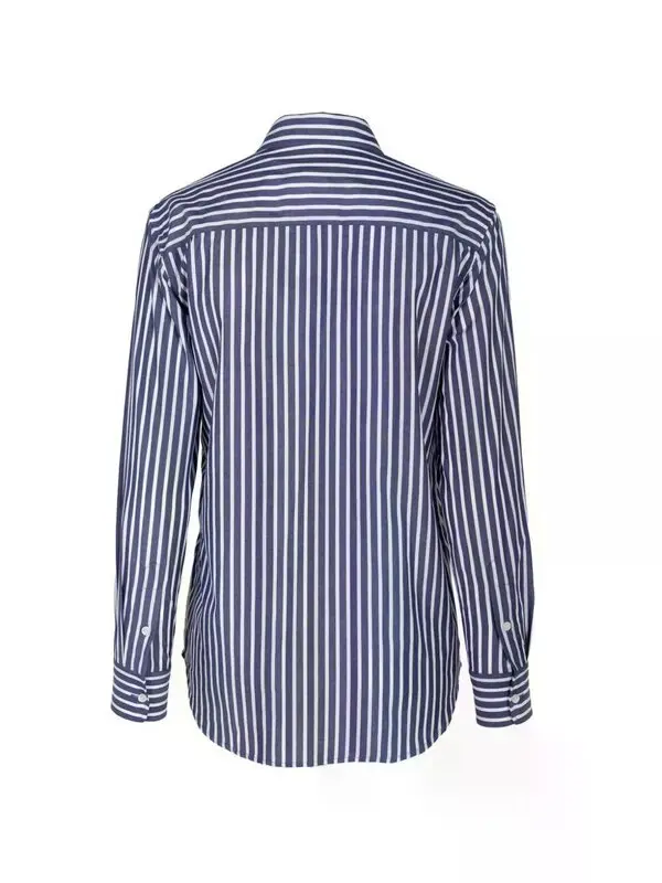 NILI LOTAN Raphael Striped Shirt