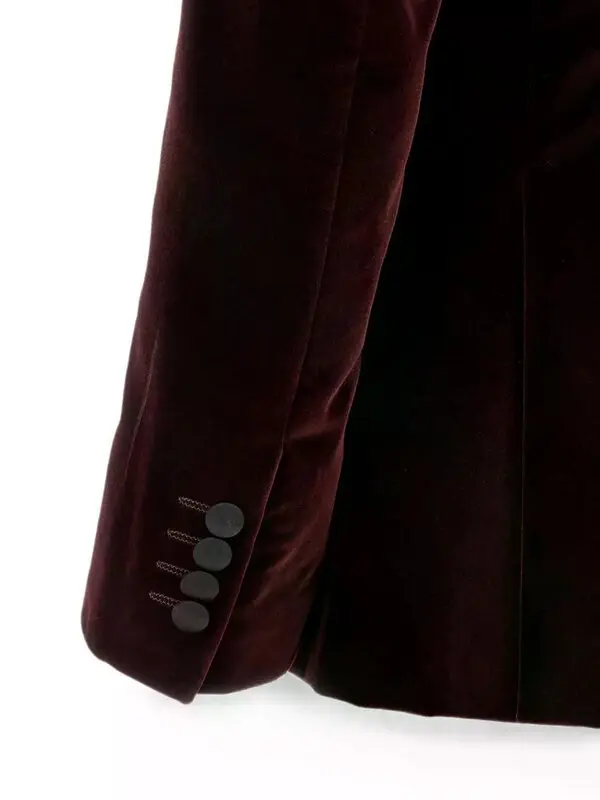 Pal Zileri Velvet Single-breasted Blazer