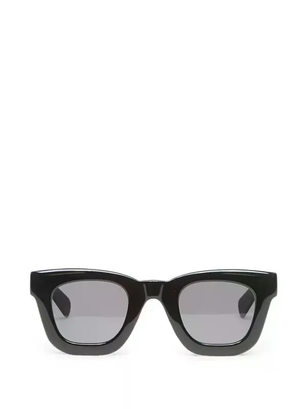 BRAIN DEAD Elia Squared-frame Sunglasses - Black