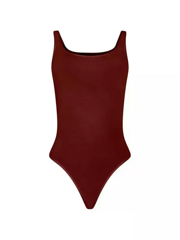 Wolford Jamaika Scoop-neck Bodysuit - Red