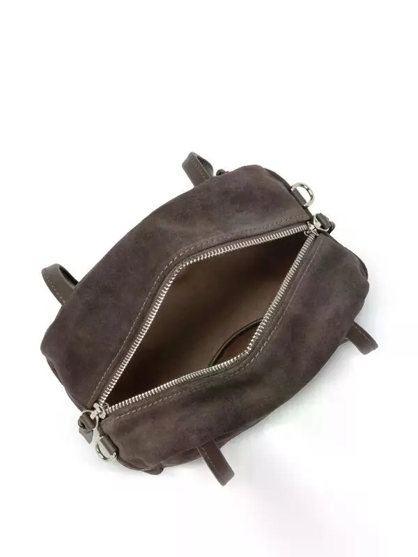 LANCASTER Suède It Suede Zip-fastening Shoulder Bag - Brown