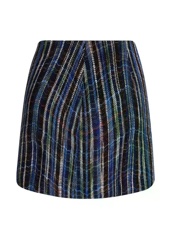 Missoni Striped Knitted Mini Skirt