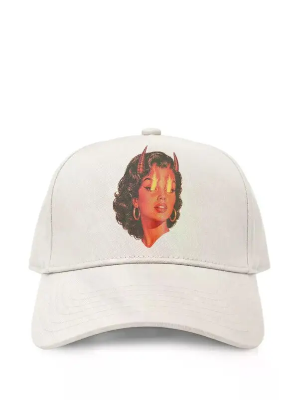MELT Graphic-print Baseball Cap - Neutrals