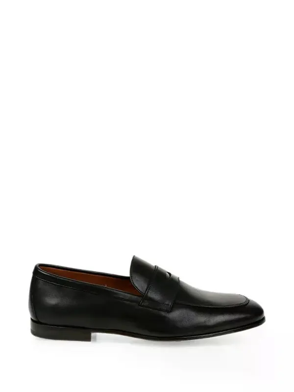 DOUCAL'S Penny-slot Almond-toe Loafers