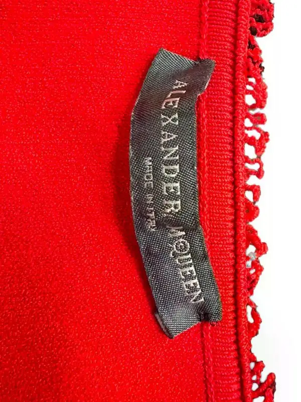 Alexander McQueen Patchwork Accent Top