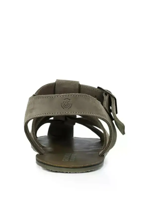 GROUNDS Catania Buckle-fastening Caged Sandals