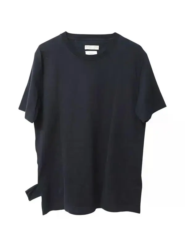 Bottega Veneta Ribbed Crew Neck T-shirt - Black