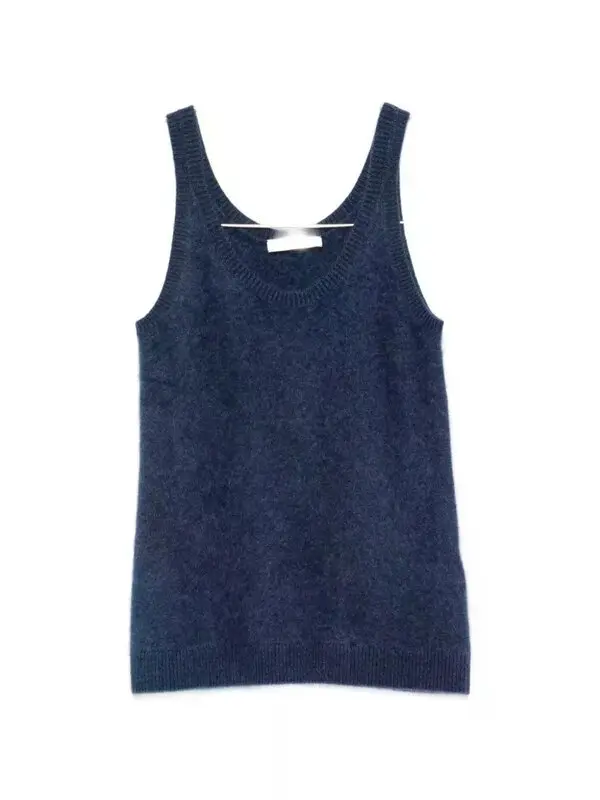 Dorothee Schumacher Scoop-neck Knitted Top - Blue