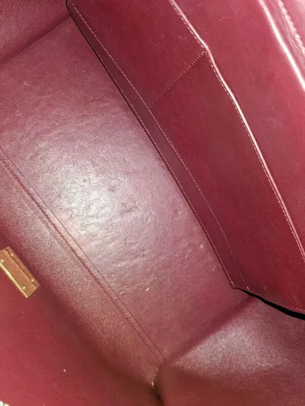 Celine Trapeze Leather Tote Bag