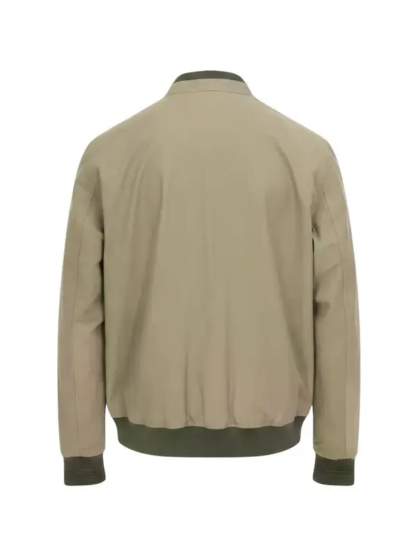 Isaia Zip-up Bomber Jacket