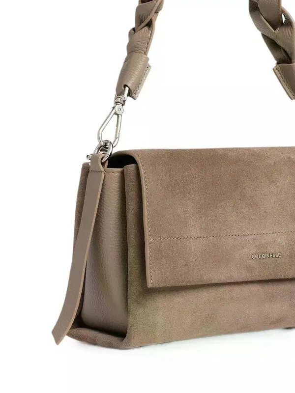 COCCINELLE Small Boheme Braided-strap Tote Bag - Neutrals