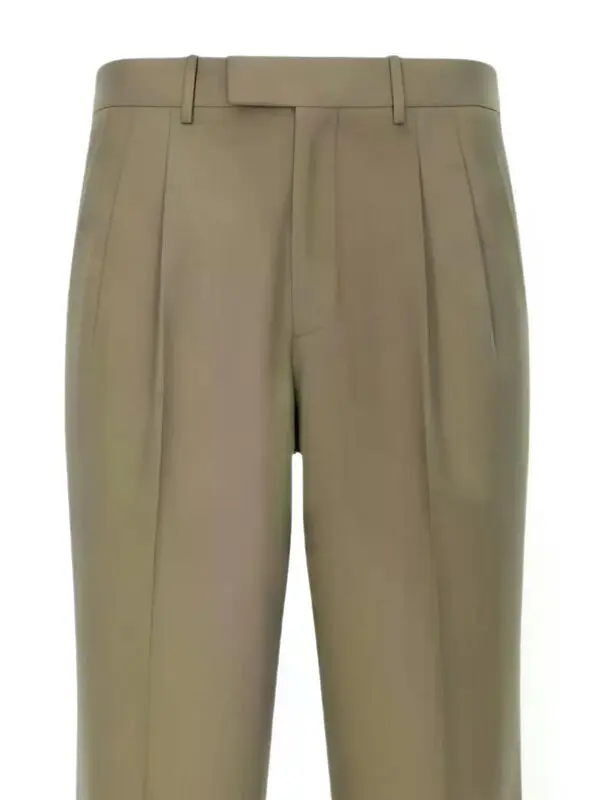 Isaia Pleated Tailored Trousers