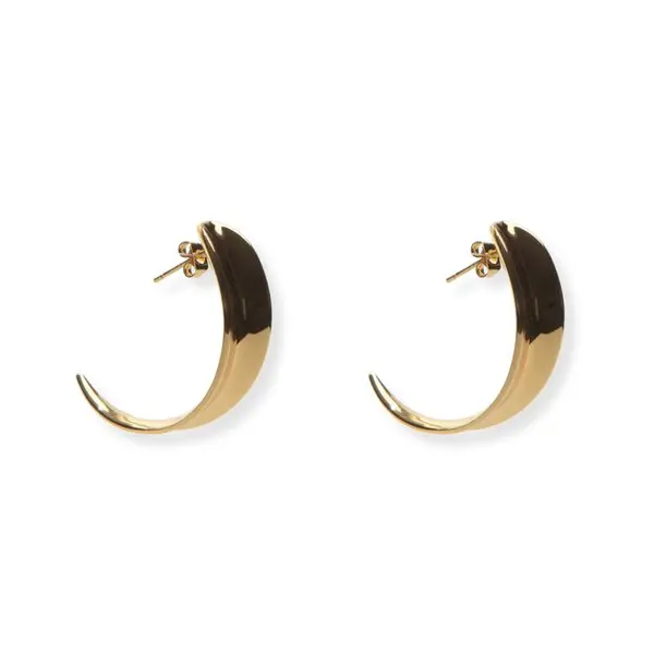 Argento Vivo Natalia Hoop Earrings - Gold