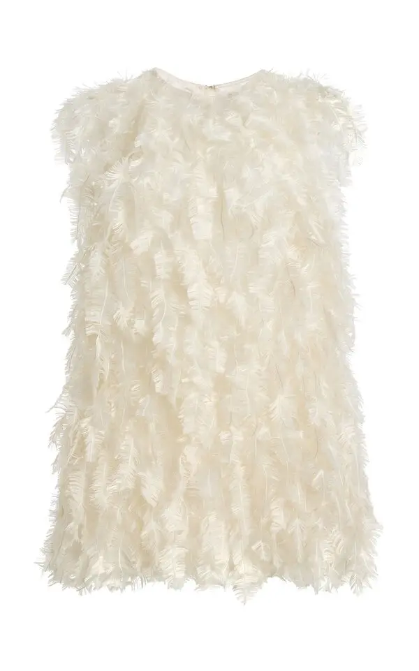 Simkhai Fei Feather-embellished Top
