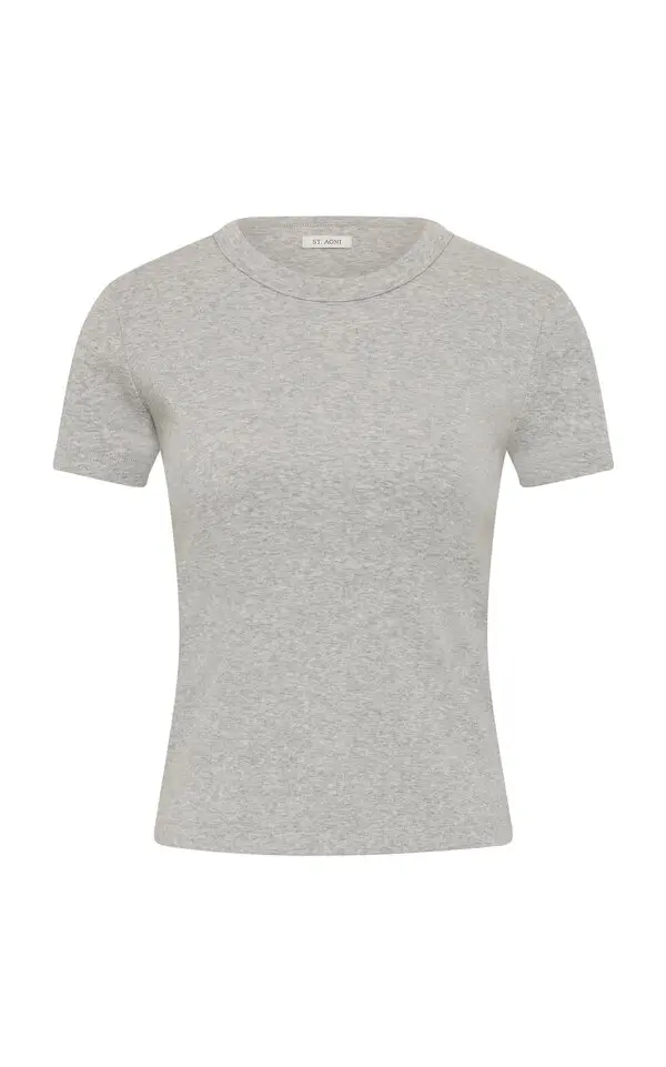 ST. AGNI Cotton Baby Tee - Grey
