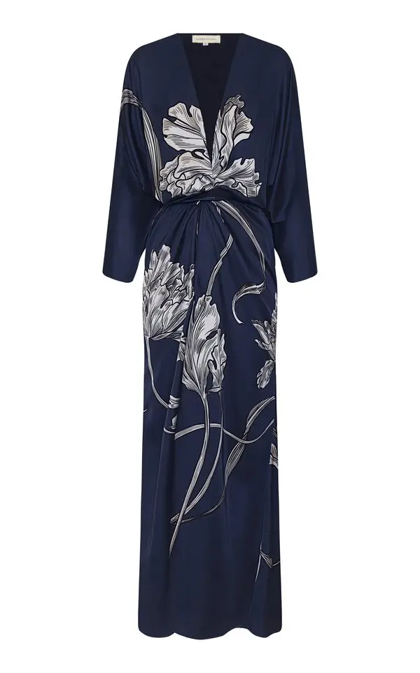 ANDRES OTALORA Olanna Printed Maxi Dress - Print