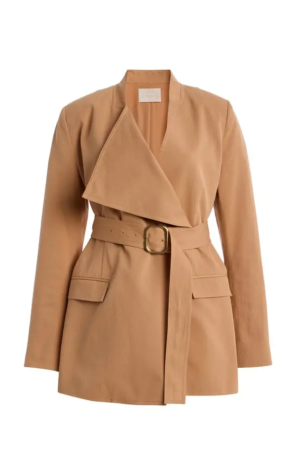 Ulla Johnson Zehra Draped Blazer - Nude