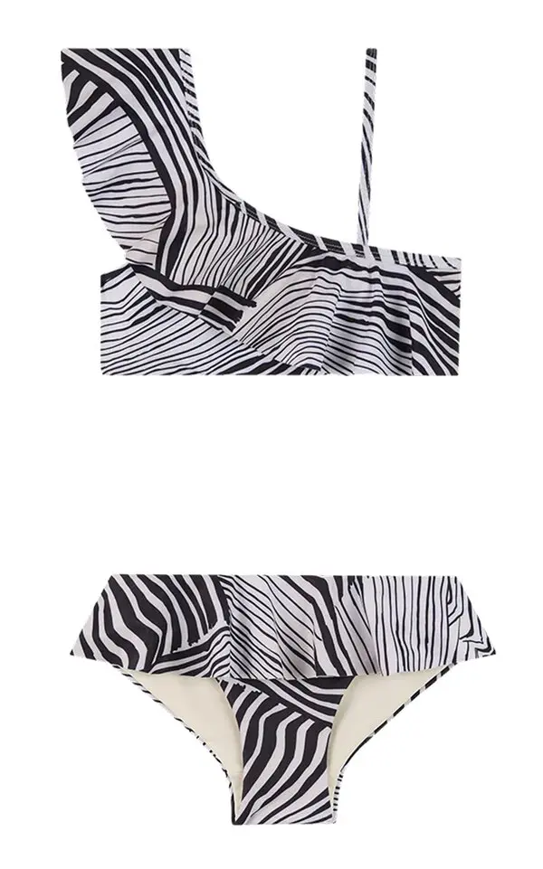 FELLA Lil Toddy" Asymmetrical Two-piece Swimsuit - Multi