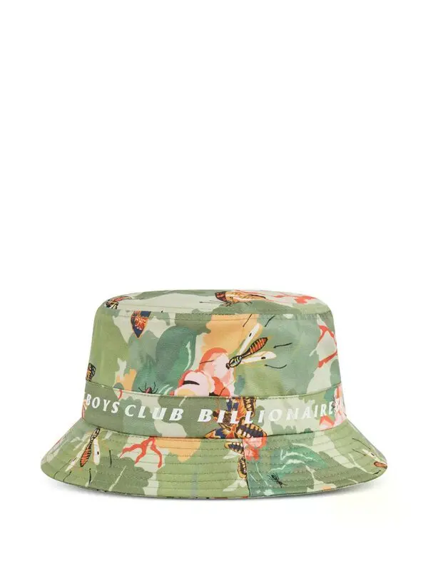BILLIONAIRE BOYS CLUB Bucks Logo-print Bucket Hat - Green
