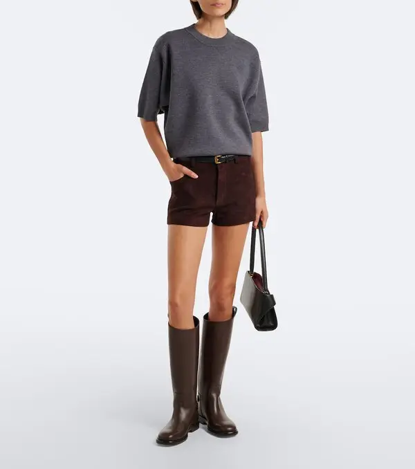Stouls Roxie Suede Shorts