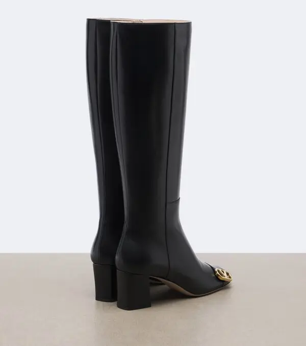 Valentino Garavani Vesside Vlogo Knee-high Boots