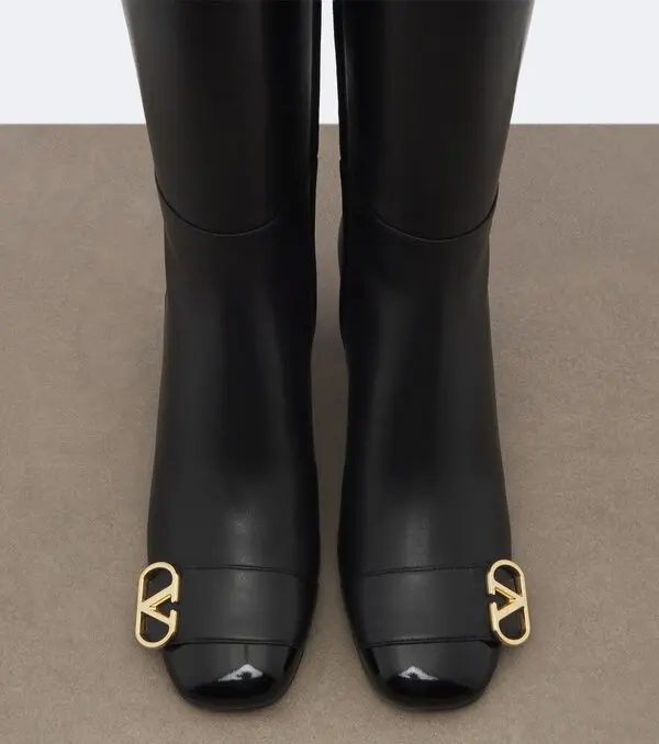 Valentino Garavani Vesside Vlogo Knee-high Boots