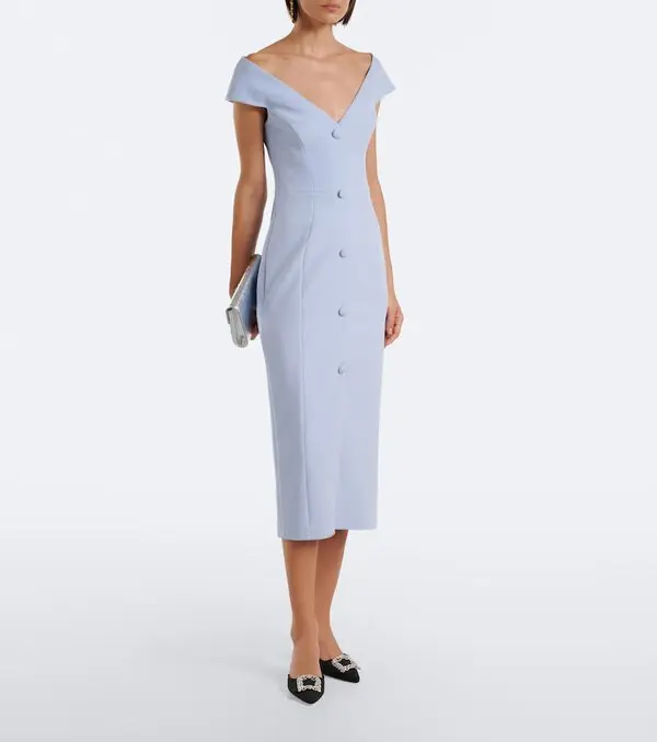 Safiyaa Klea Crepe Cocktail Dress