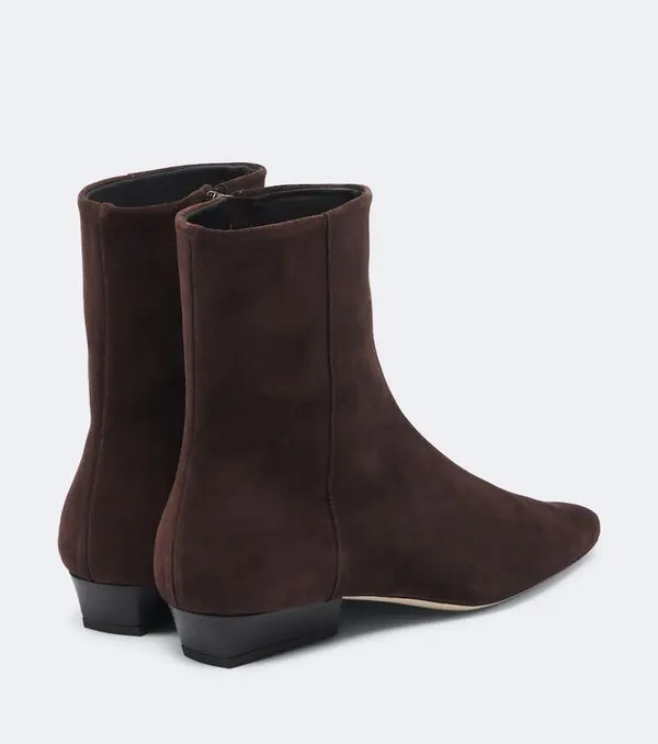 Staud Wally Suede Ankle Boots