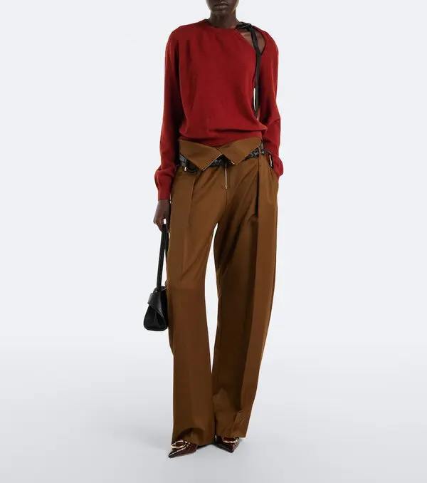 FERRAGAMO East-west Small Leather Shoulder Bag