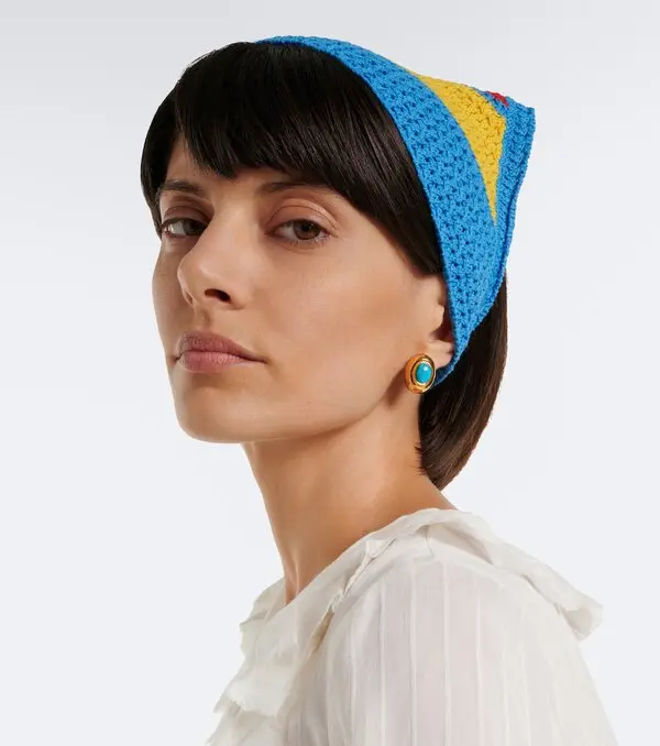 Posse Tammy Striped Cotton Head Wrap