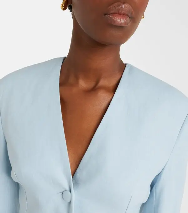 Faithfull The Brand Zeta Linen Blazer