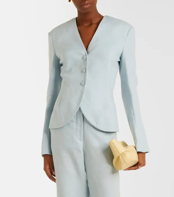 Faithfull The Brand Zeta Linen Blazer