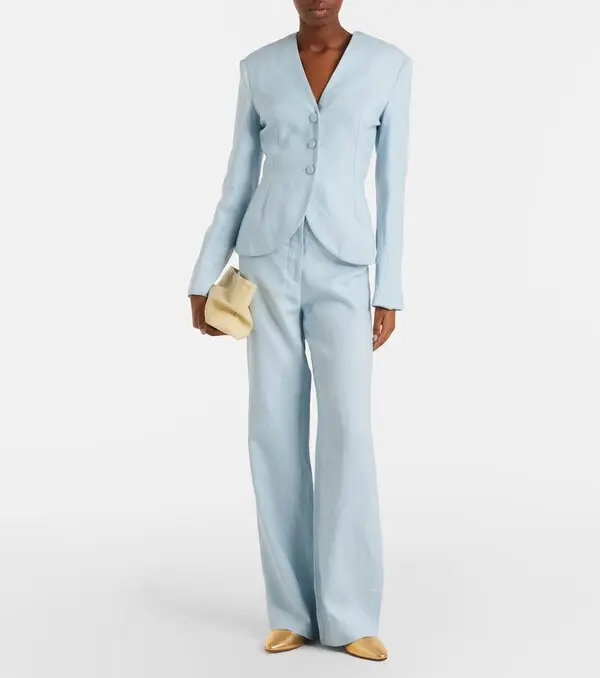 Faithfull The Brand Zeta Linen Blazer