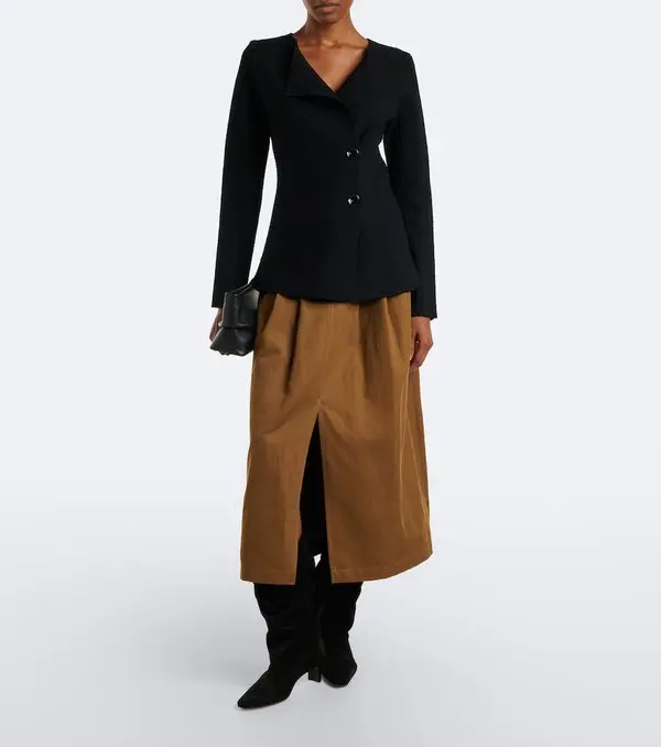 Staud Wally Suede Mid-calf Boots