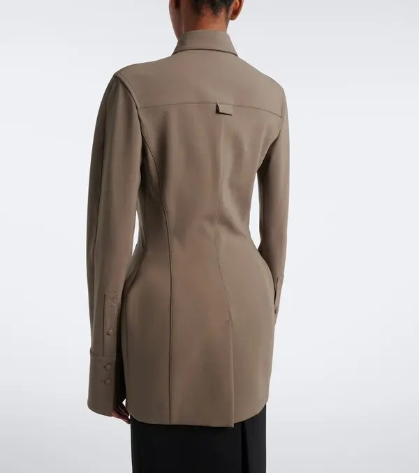 MUGLER Wool-blend Jacket