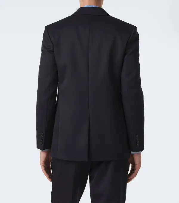 Saint Laurent Wool Gabardine Blazer