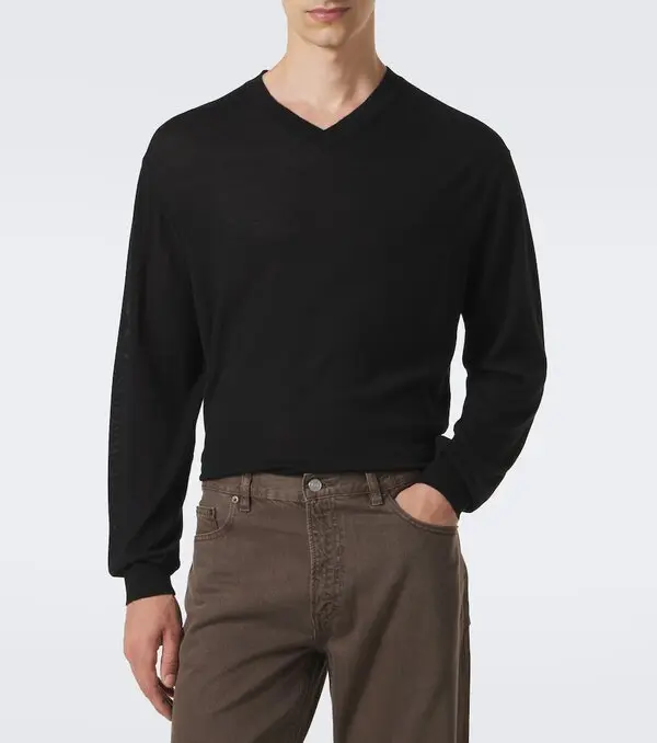 FRAME Cashmere And Wool Sweater