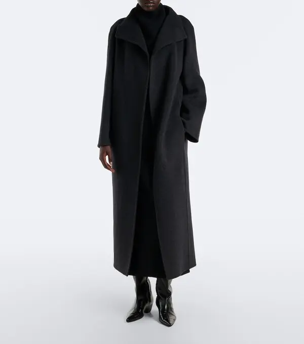 Khaite Romare Wool Wrap Coat