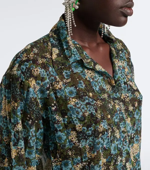 Dries Van Noten Floral Shirt