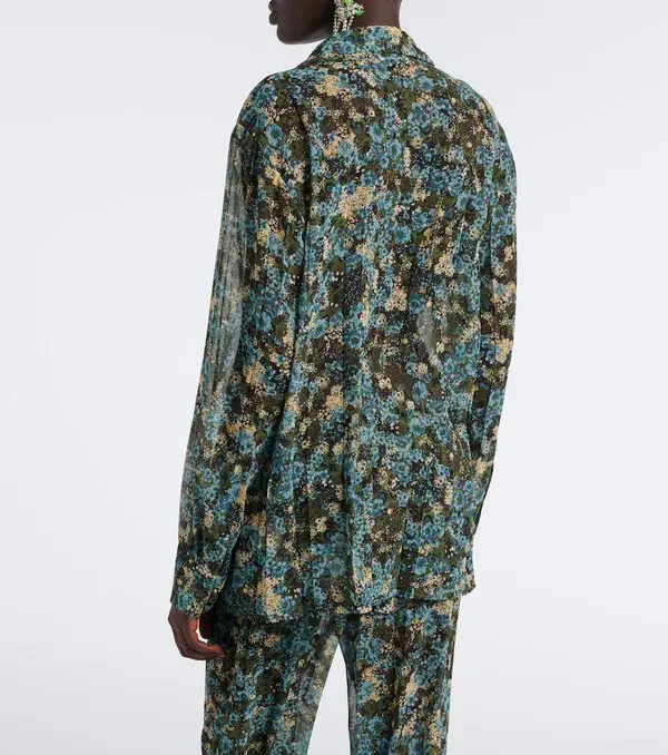 Dries Van Noten Floral Shirt