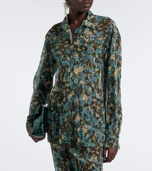 Dries Van Noten Floral Shirt