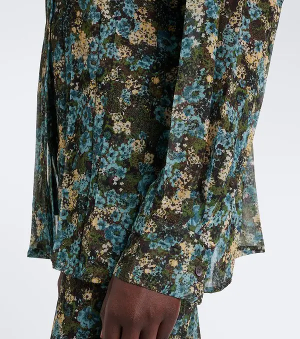 Dries Van Noten Floral Shirt