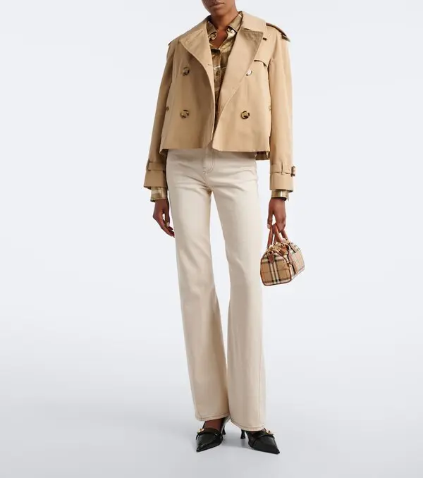 Burberry Cotswolds Leather Pumps