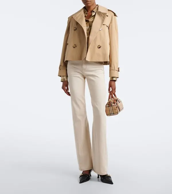 Burberry Cotswolds Leather Pumps