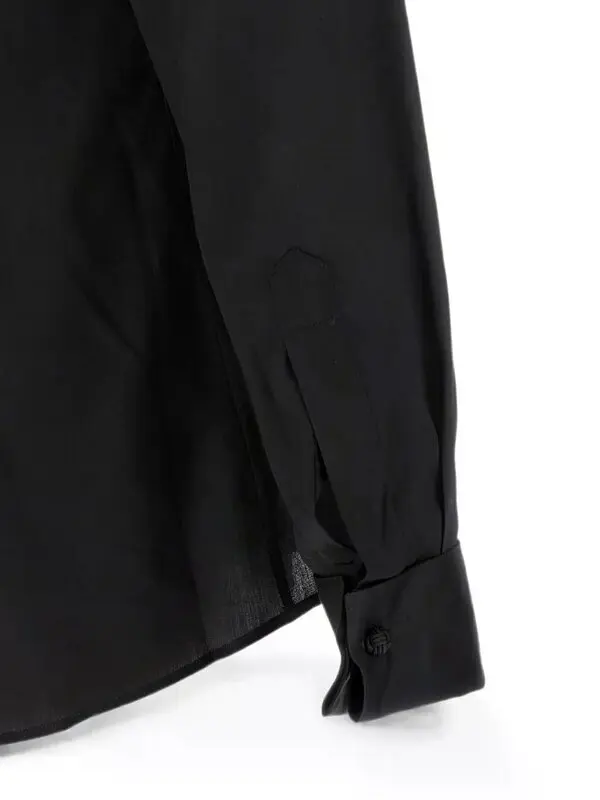Pal Zileri Pleated-plastron Tuxedo Cotton Shirt