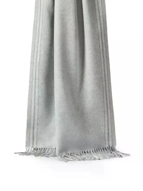 Brunello Cucinelli Silk Scarf With Selvedge