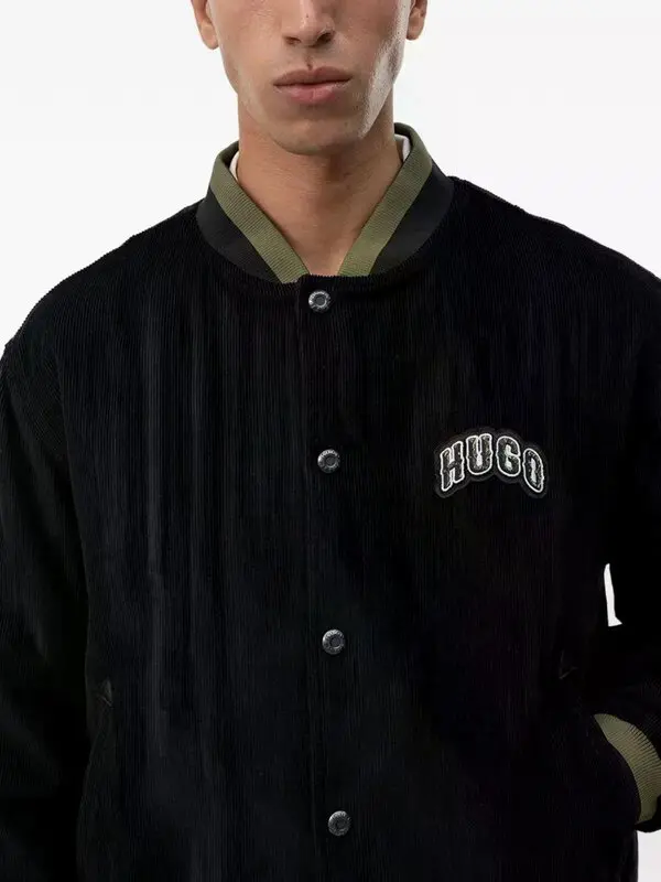 Hugo Corduroy Logo-patch Jacket